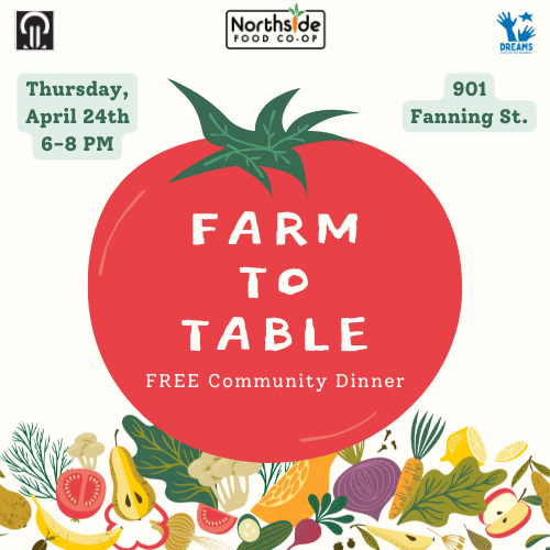 Farm to Table Community Dinner – Northside Food Co-op